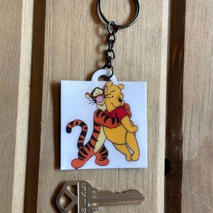 Tigger Keychain, Winnie the Pooh, Keychain, Key Accessories, Gifts ...