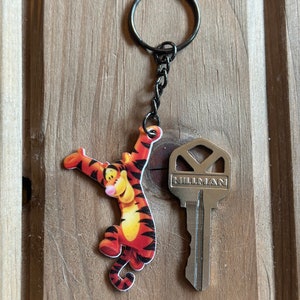 Tigger Keychain, Winnie the Pooh, Keychain, Key Accessories, Gifts ...