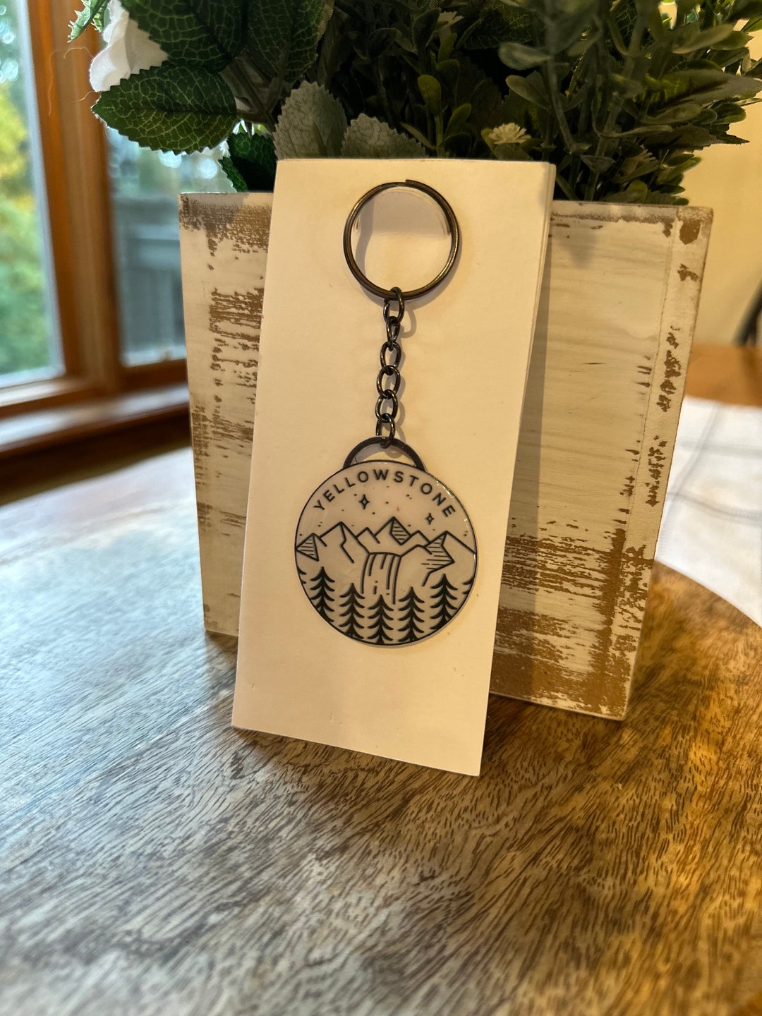 Yellowstone Keychain, Inspired by Yellowstone, Park - Etsy