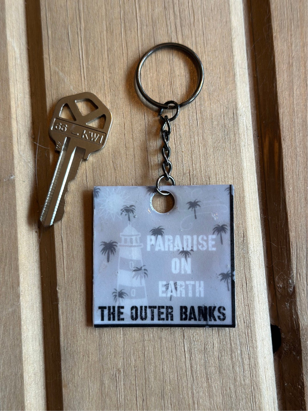 Outer Banks Keychain, OBX Keychain, North Carolina Keychain, Gifts for ...