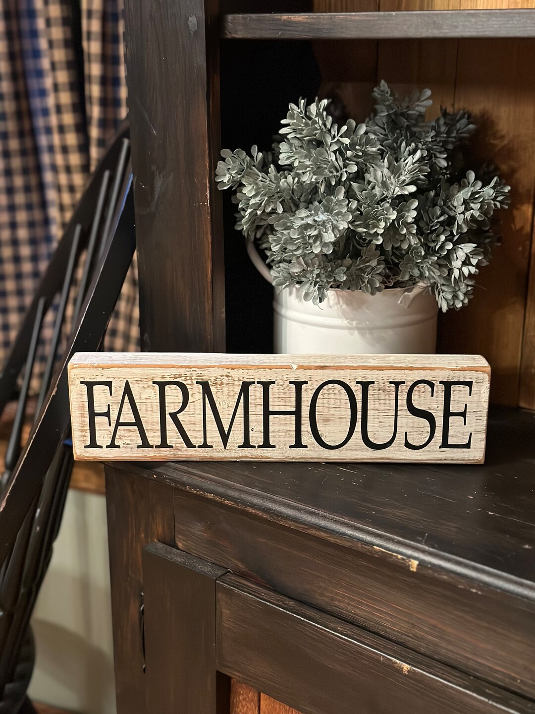 Farmhouse Sign, Farmhouse Decor, White Farmhouse Sign, Farmhouse-ish ...