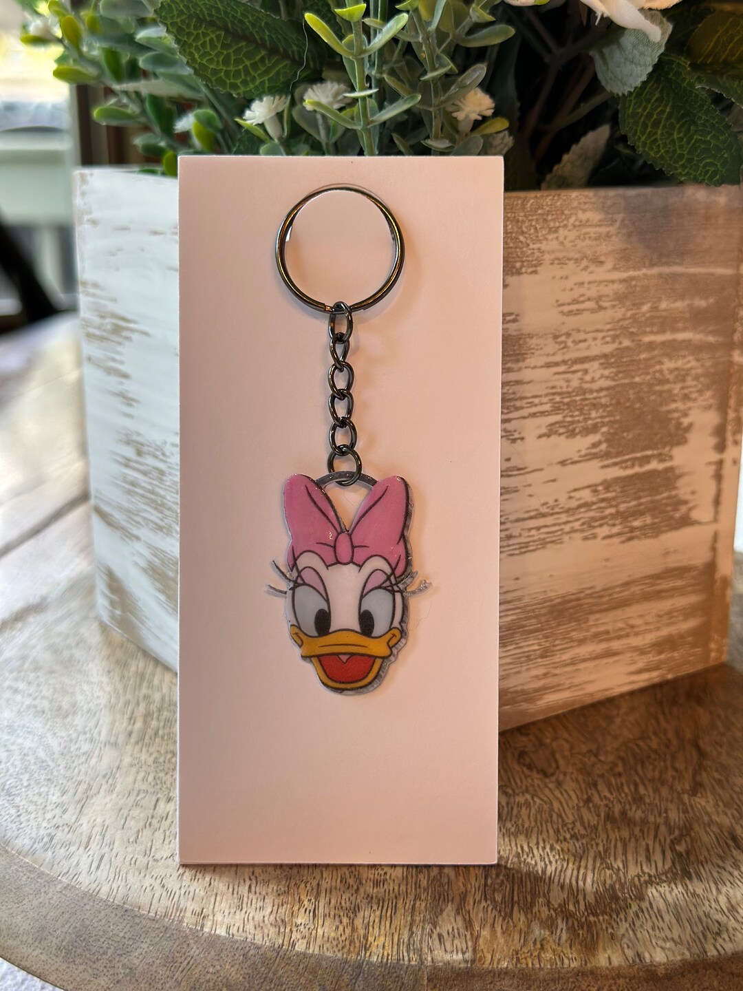 Daisy Duck Keychain, Handmade, Gifts for Her, Keychains - Etsy