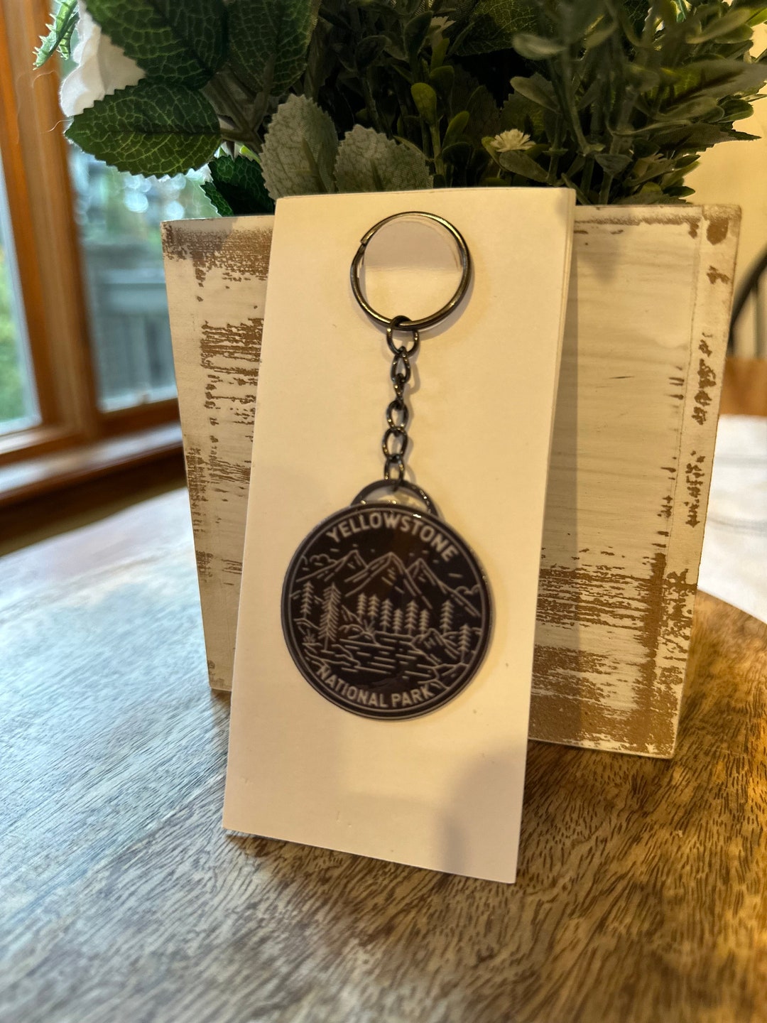 Yellowstone Keychain, Inspired by Yellowstone, Park - Etsy