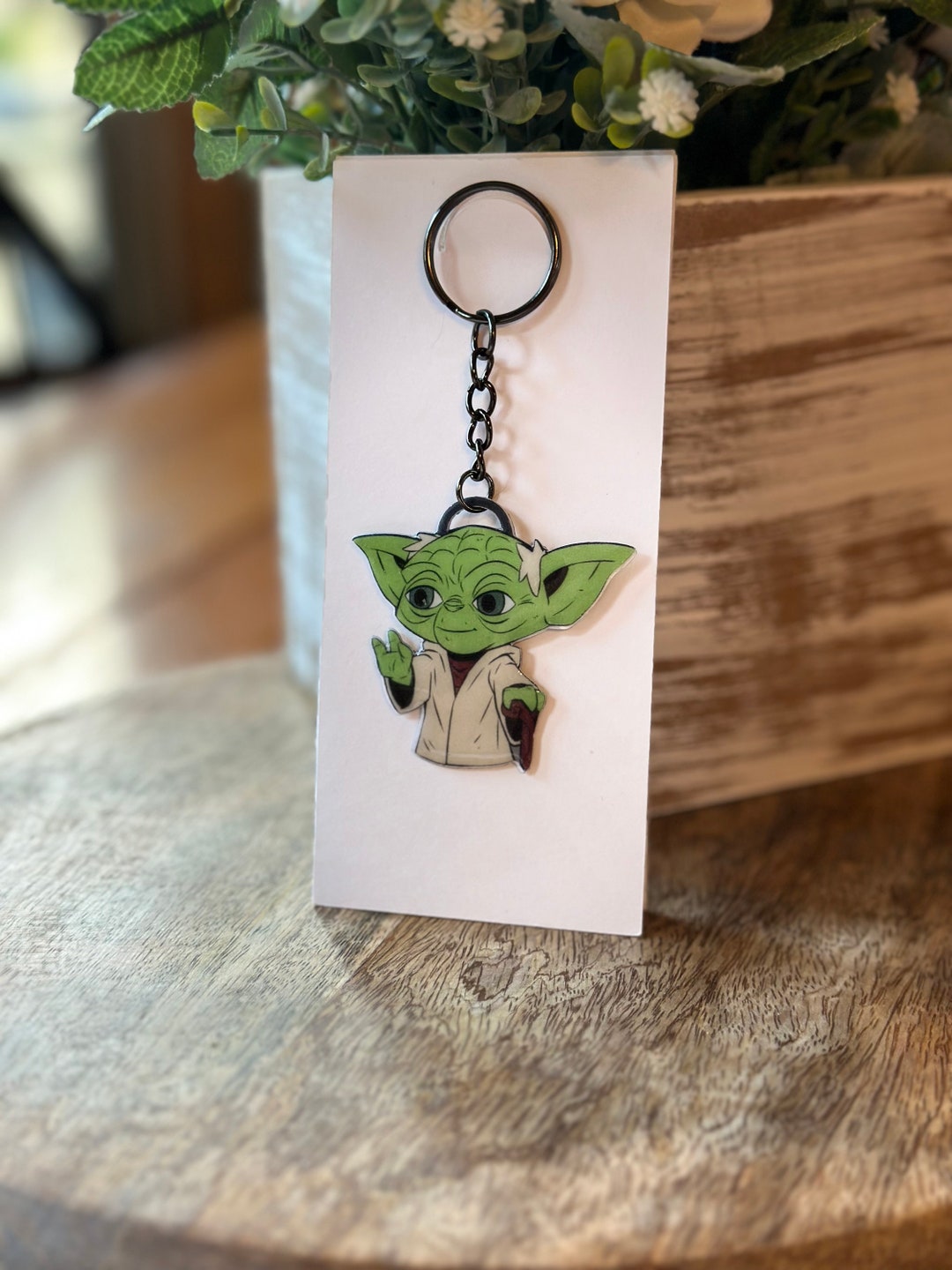 Star Wars Keychain, Millennium Falcon Keychain, Handmade Gift for Fans ...