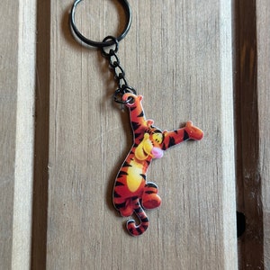 Tigger Keychain, Winnie the Pooh, Keychain, Key Accessories, Gifts ...