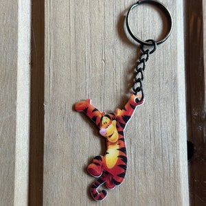Tigger Keychain, Winnie the Pooh, Keychain, Key Accessories, Gifts ...