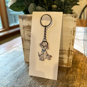 101 Dalmatians Inspired Keychain - Etsy