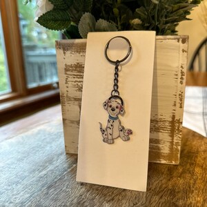 101 Dalmatians Inspired Keychain - Etsy
