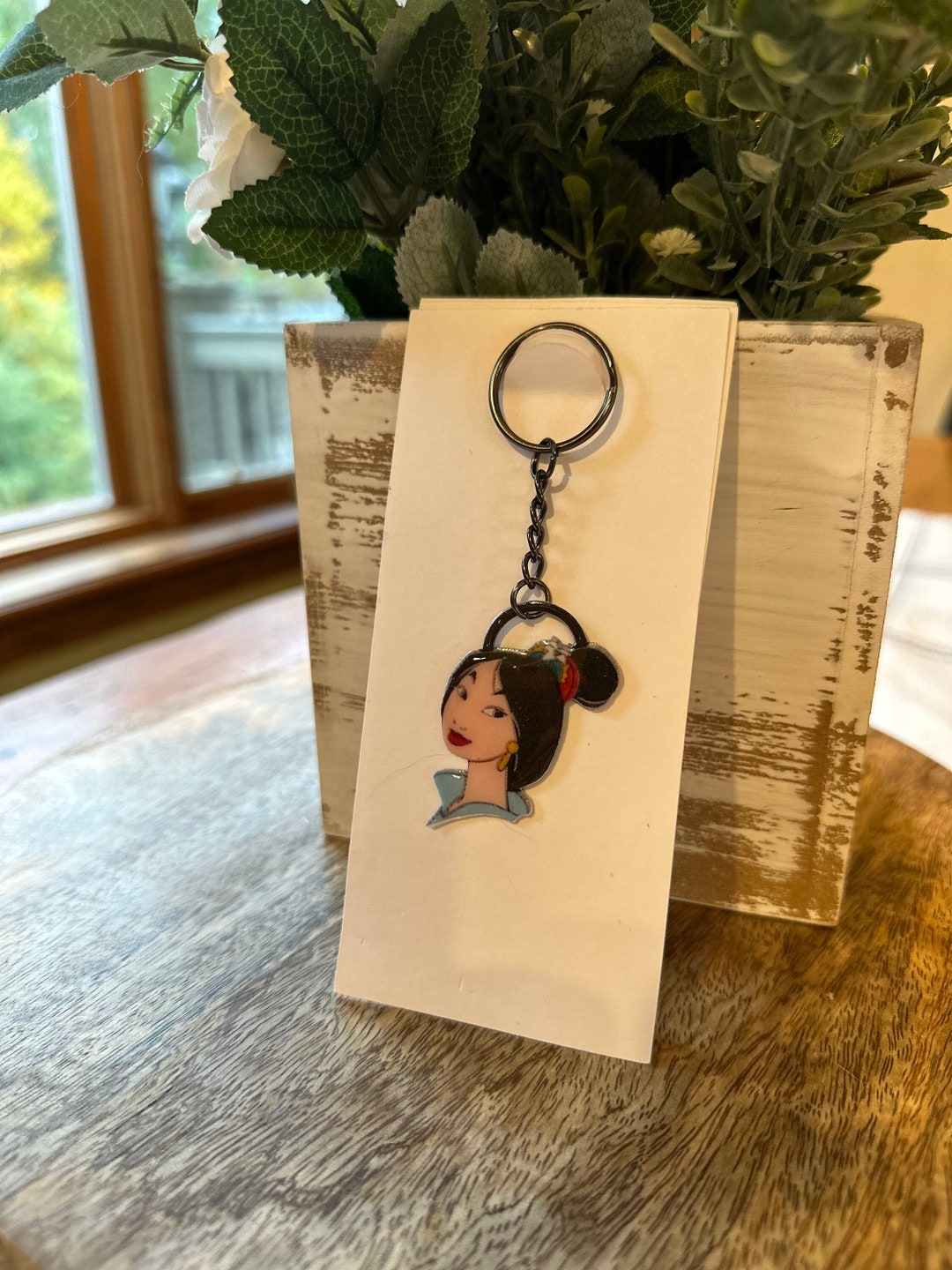 Princess Mulan Keychain - Etsy