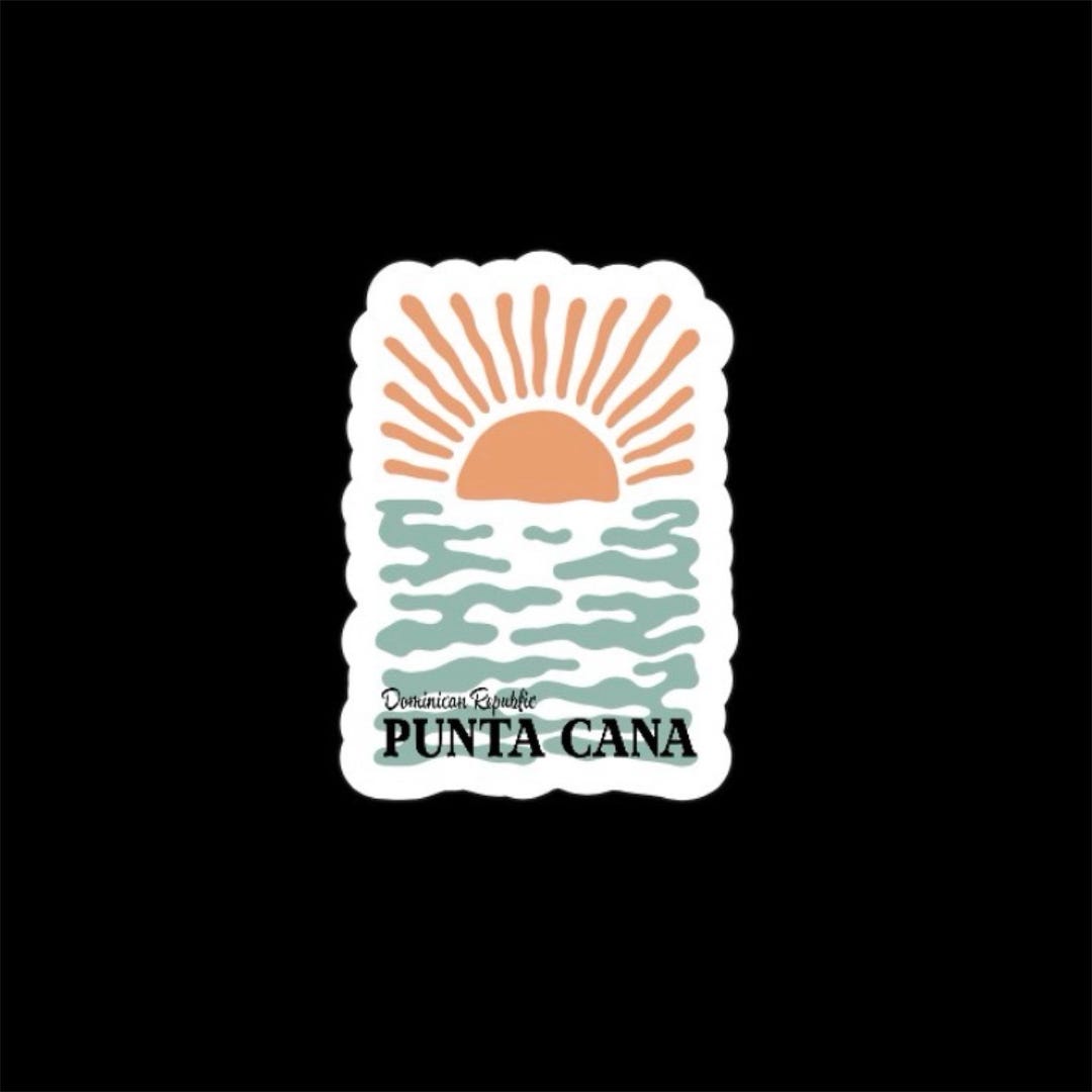 Punta Cana Sticker or Magnet | Tropical Island Souvenir - Etsy