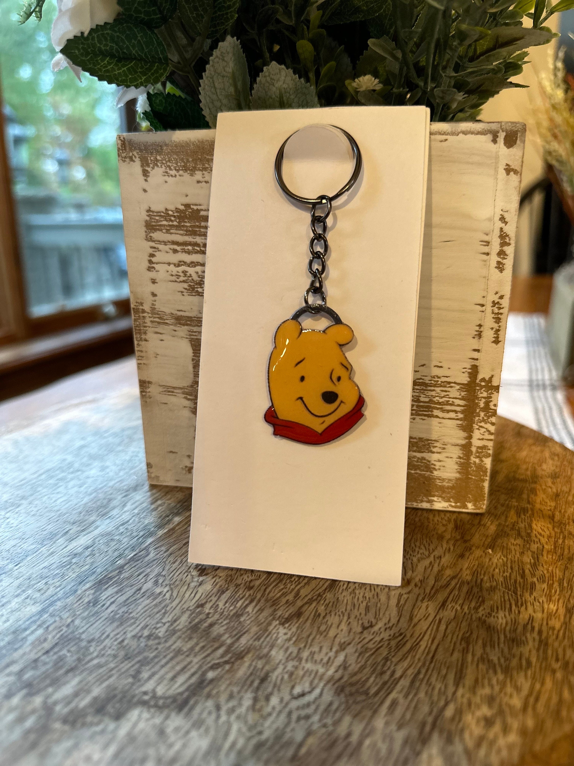 Winnie the Pooh Keychain Winnie the Pooh Accessories - Etsy