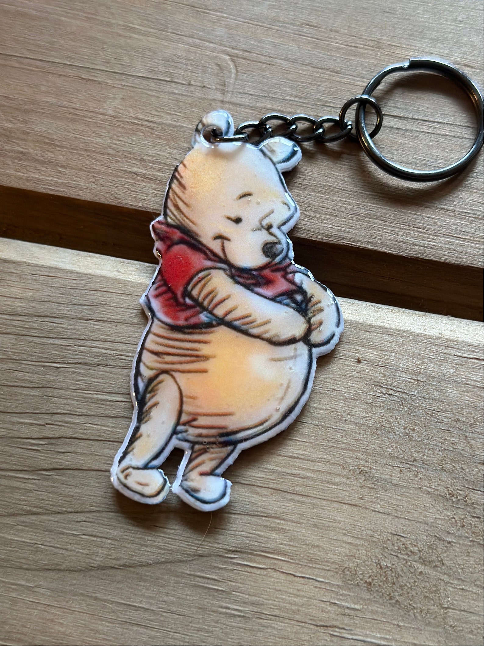 Winnie the Pooh Keychain Winnie the Pooh Accessories - Etsy