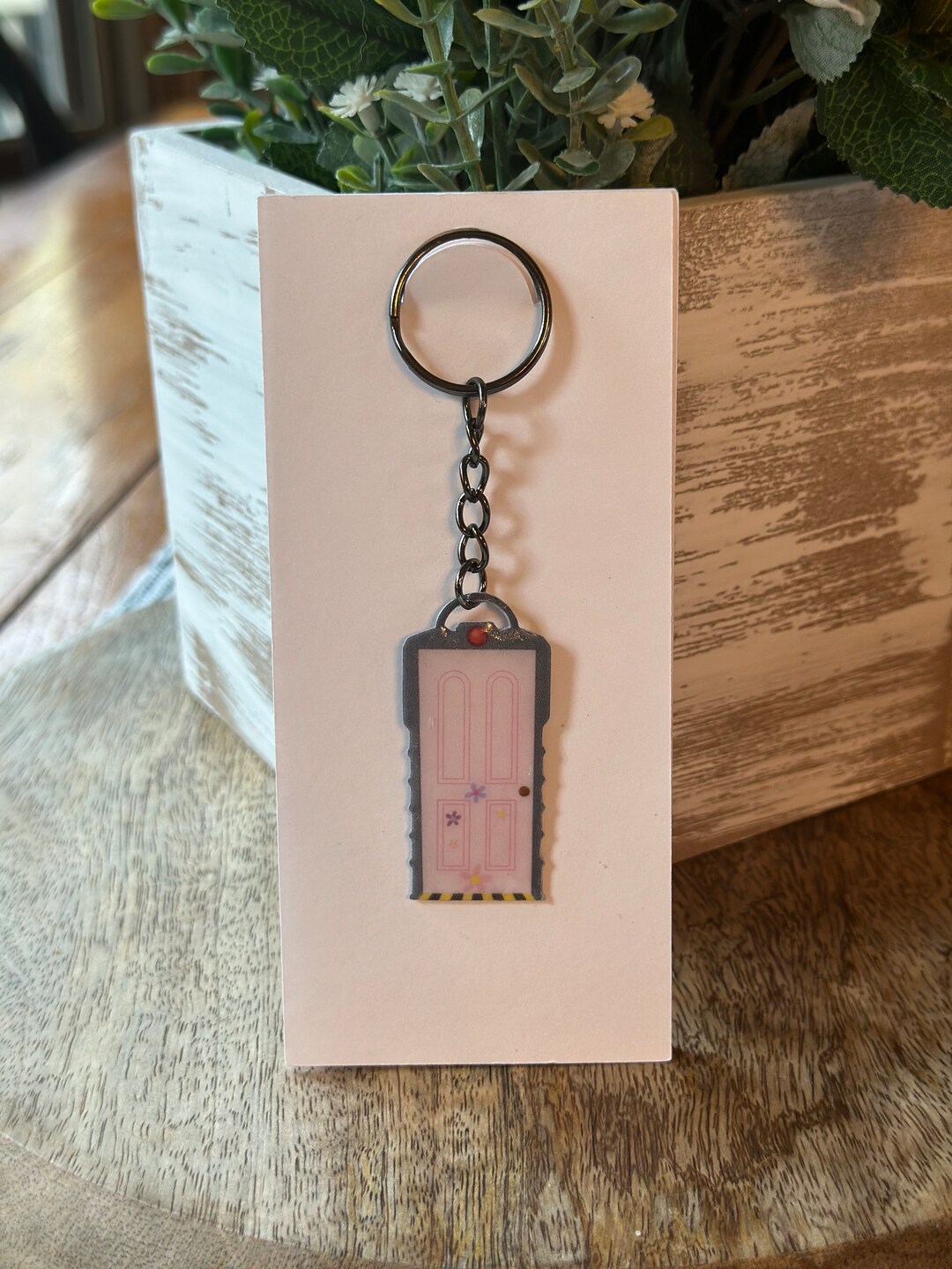 Disney Monsters Inc. Boo Keychain, Cute Keyring, Pixar Key Holder, Gift ...