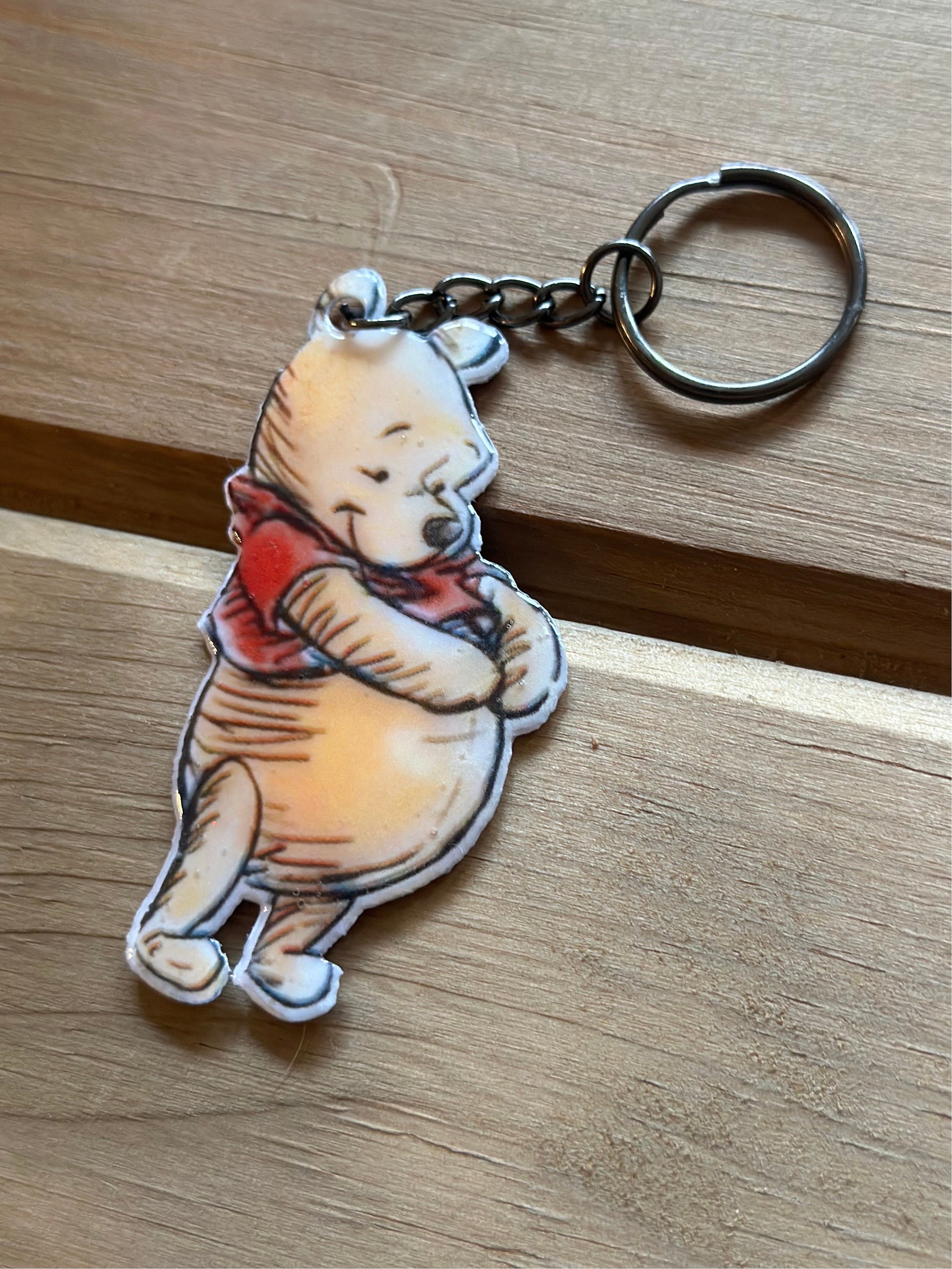 Winnie the Pooh Keychain Winnie the Pooh Accessories - Etsy