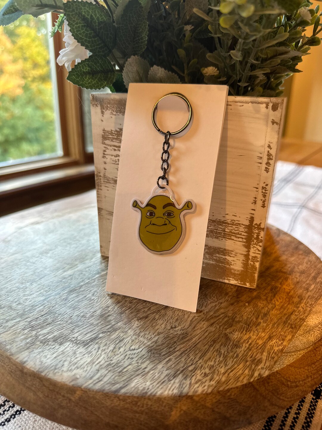 Shrek Keychain - Etsy