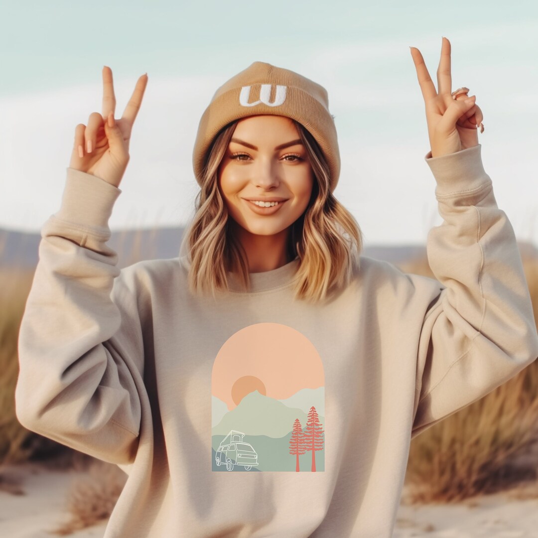 Vanlife Roadtrip Sweatshirt Great Gift for Camper Van Life Shirt ...