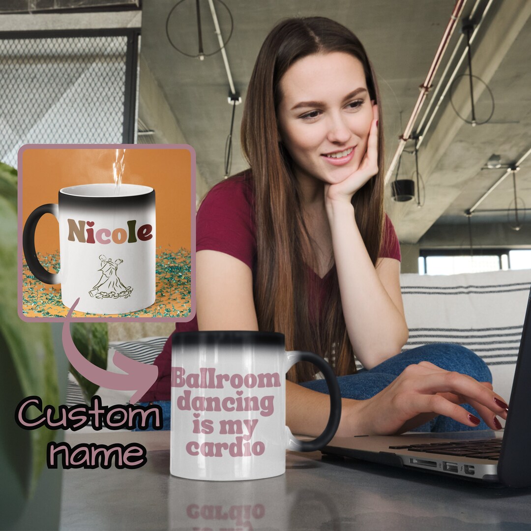 Personalized Ballroom Dancing Mug Dancer Gift Ballroom Dancing Dance ...