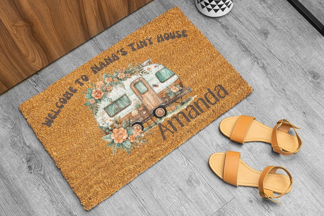 Personalized Doormat, Campervan Doormat for Travel Lover Gift Adventure ...