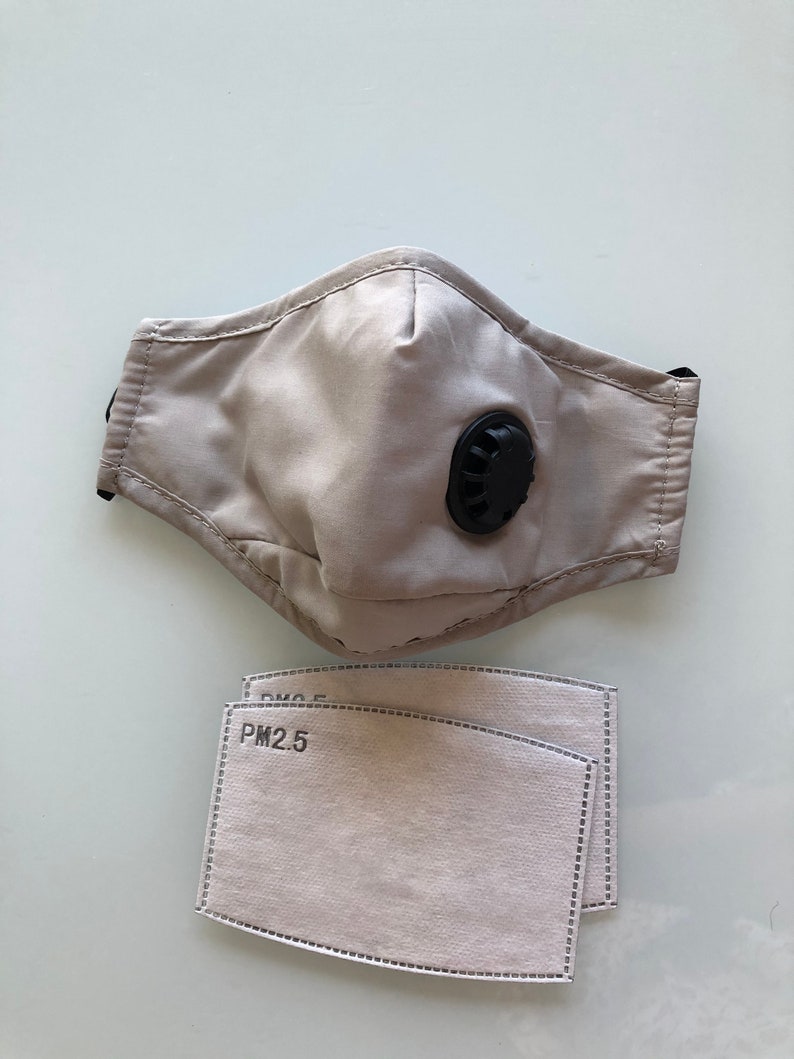 Face Mask With Filter and Nose Wire Washable Face Mask Mask - Etsy UK