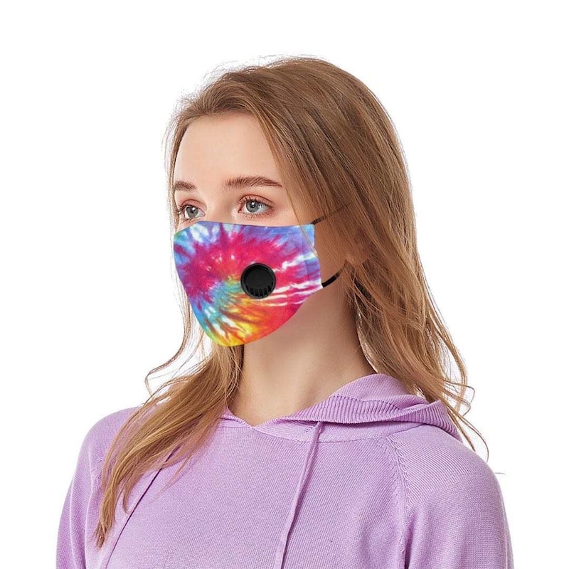Tie Dye Face Mask - Etsy