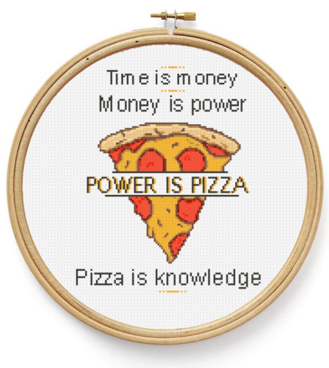 Parks and Rec Slogan Cross Stitch PDF Pattern - Etsy
