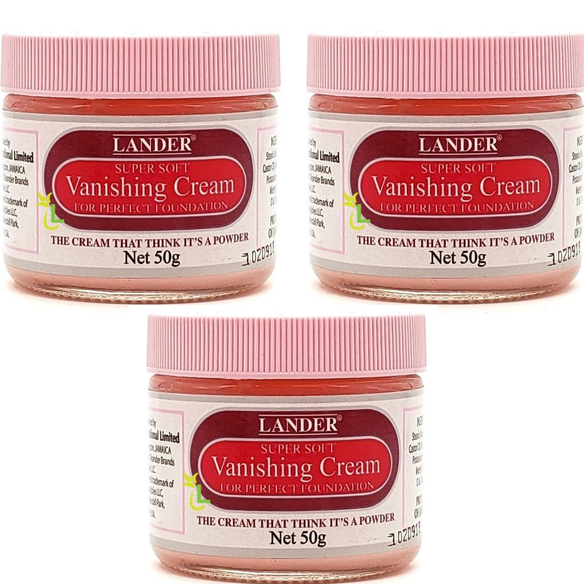 Lander Vanishing Cream for all skin types 50g From Jamaica x3 | Etsy