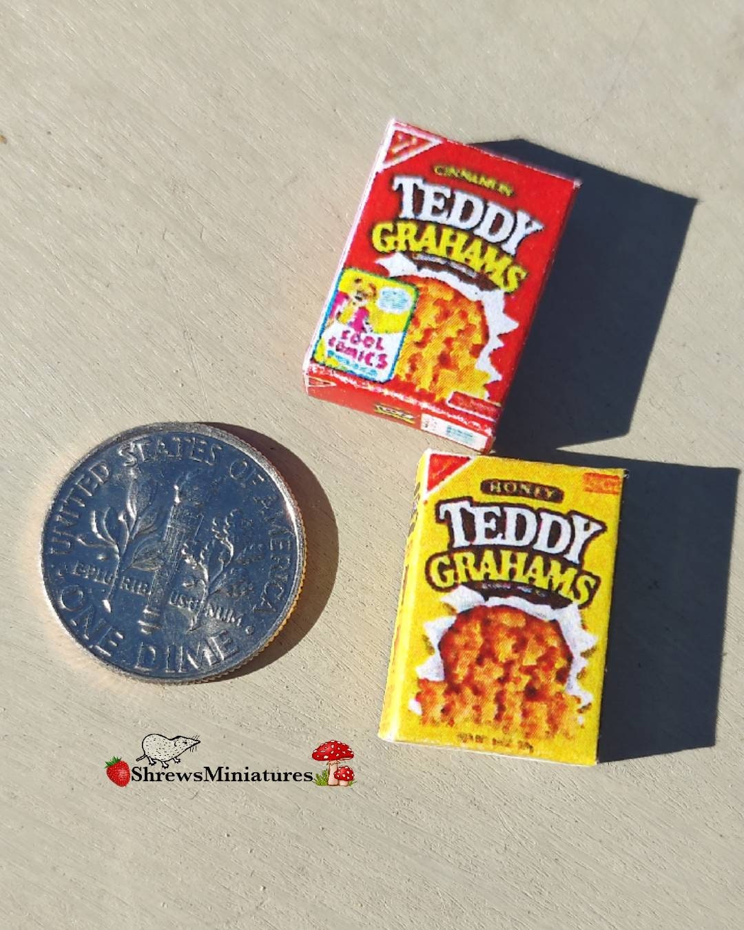 Miniature Box of Teddy Grams 1:12 Scale - Etsy