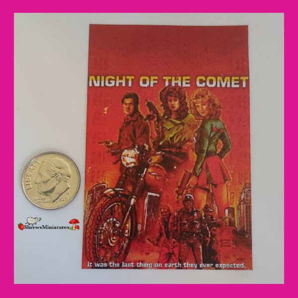 Night of the Comet Poster - Etsy