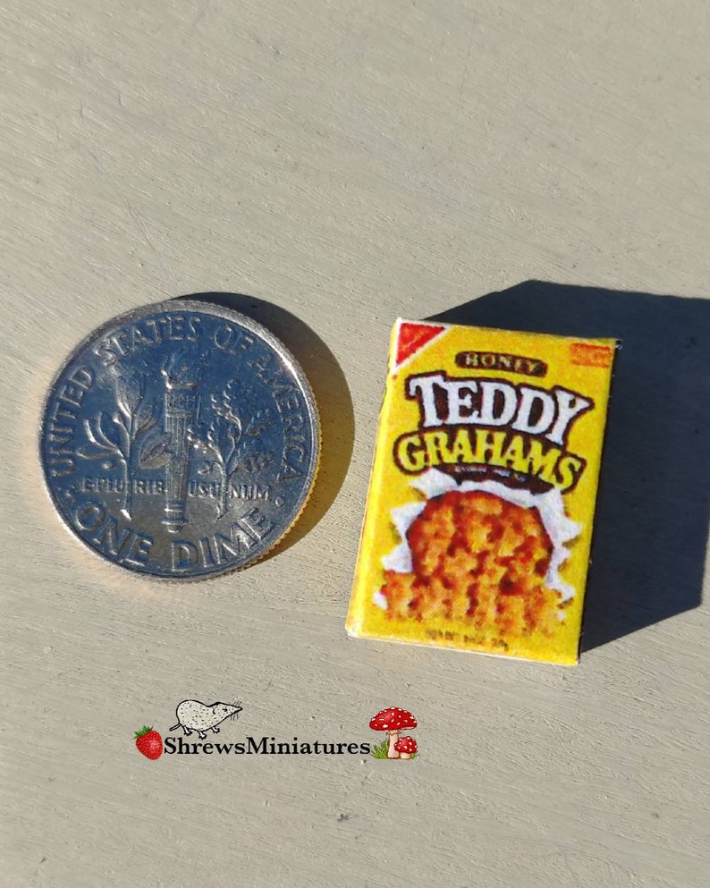 Miniature Box of Teddy Grams 1:12 Scale - Etsy