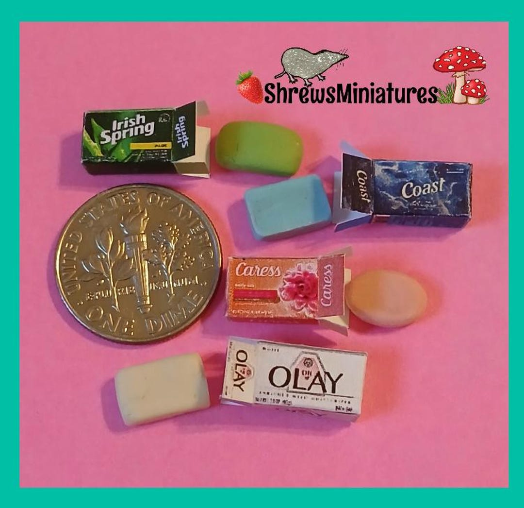 Miniature Open Box of Bar Soap 1:12 Scale - Etsy