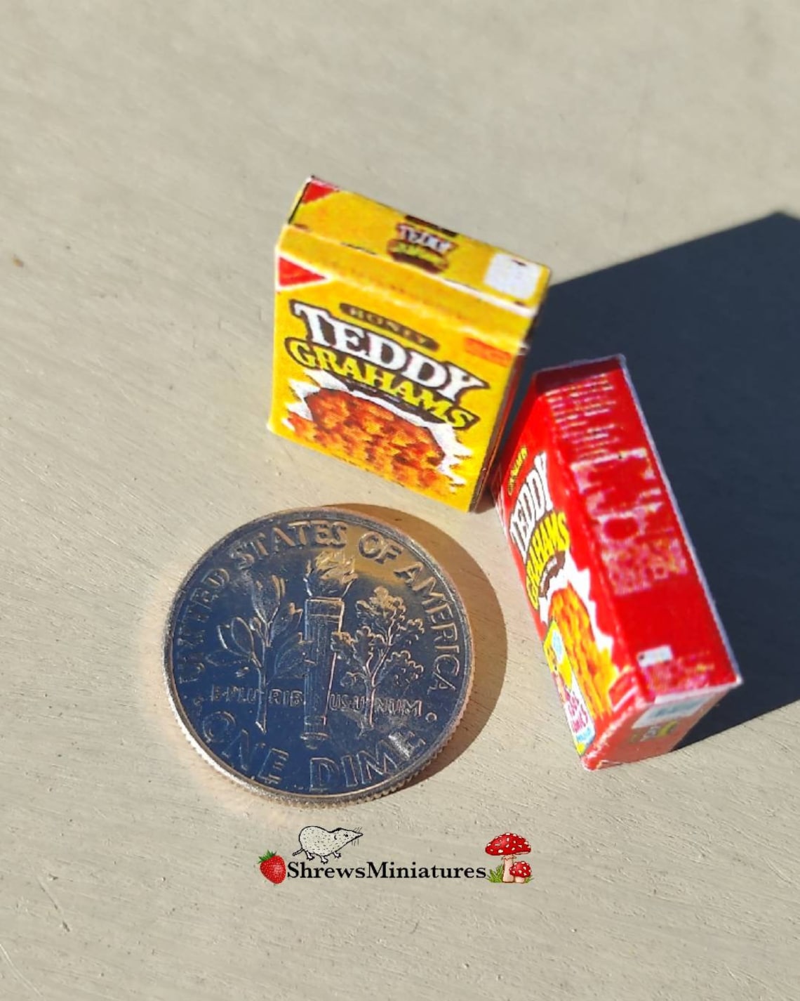 Miniature Box of Teddy Grams 1:12 Scale - Etsy