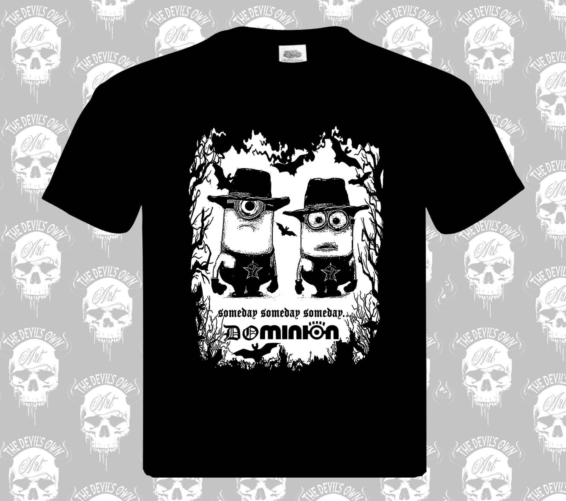 Sisters of Mercy Meets Minions T-shirt Gothic Goth - Etsy