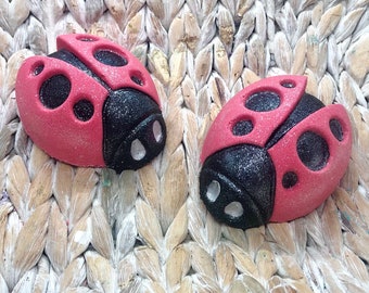 Lady Bug Bath Bomb Watermelon Bath Bombs Summer Bath Bombs - Etsy
