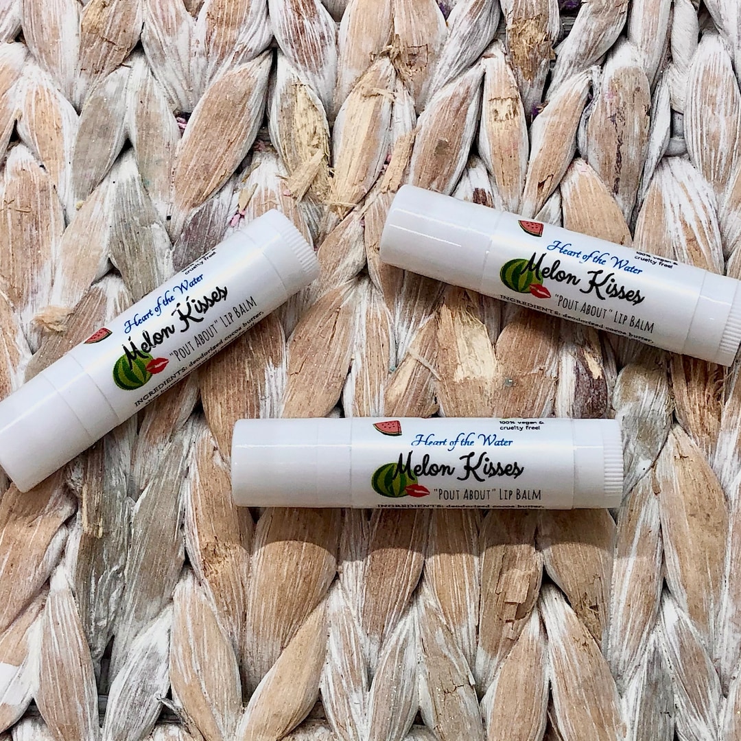 Watermelon Vegan Lip Balm: Moisturizing Shea Butter Chapstick - Etsy