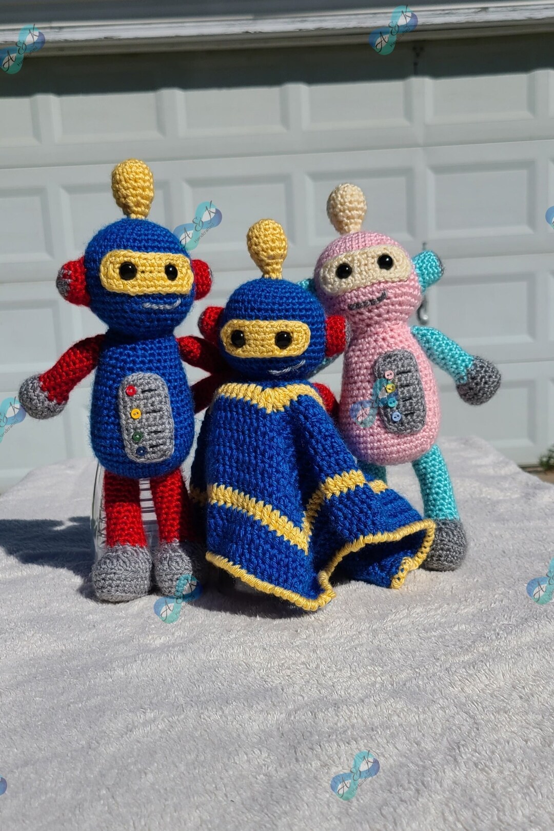 Stuffed Robot/robot Toy/crochet Robot/robot Lovey - Etsy