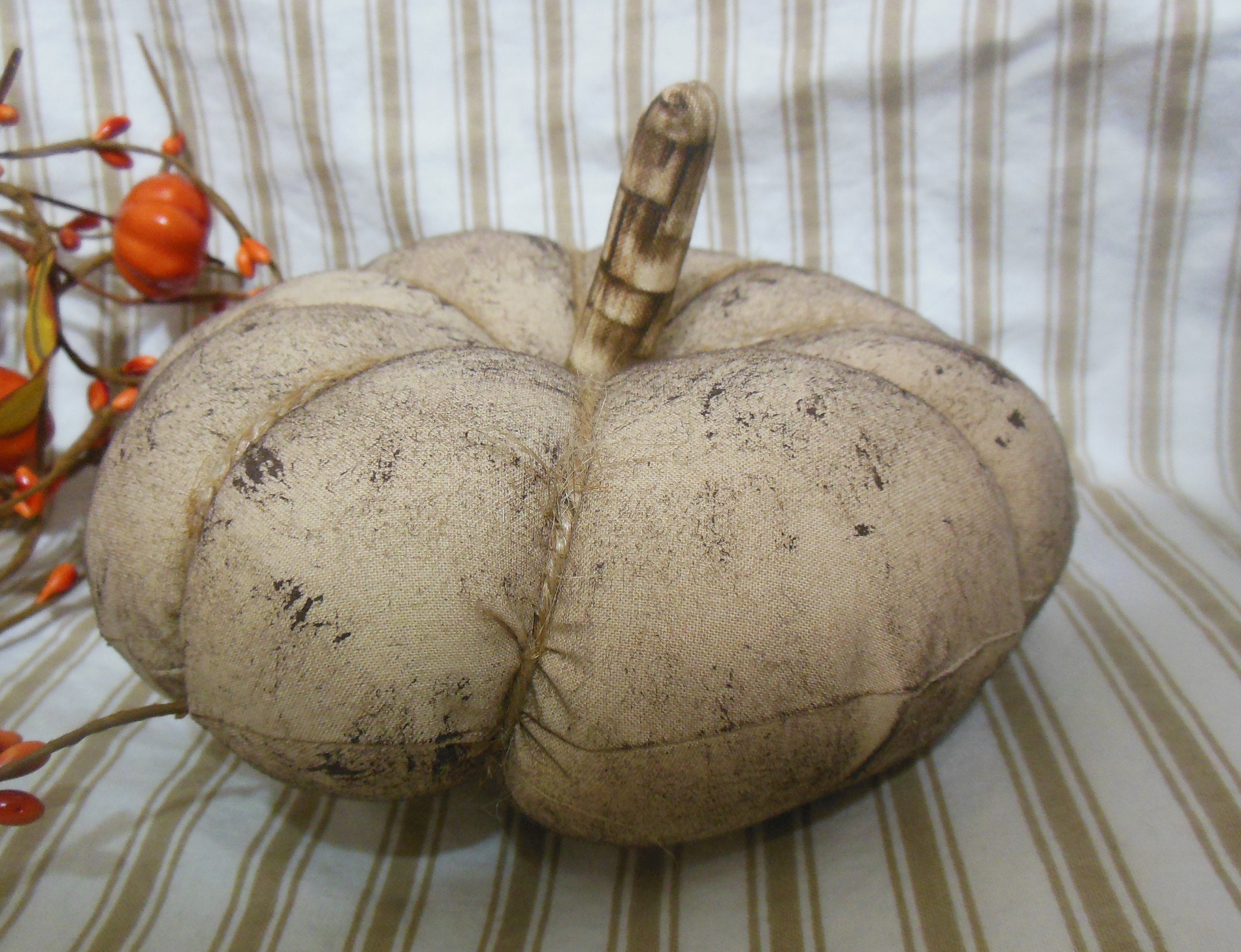 Primitive Pumpkins -set of 3-grunged up Pumpkins/early Goods/colonial ...