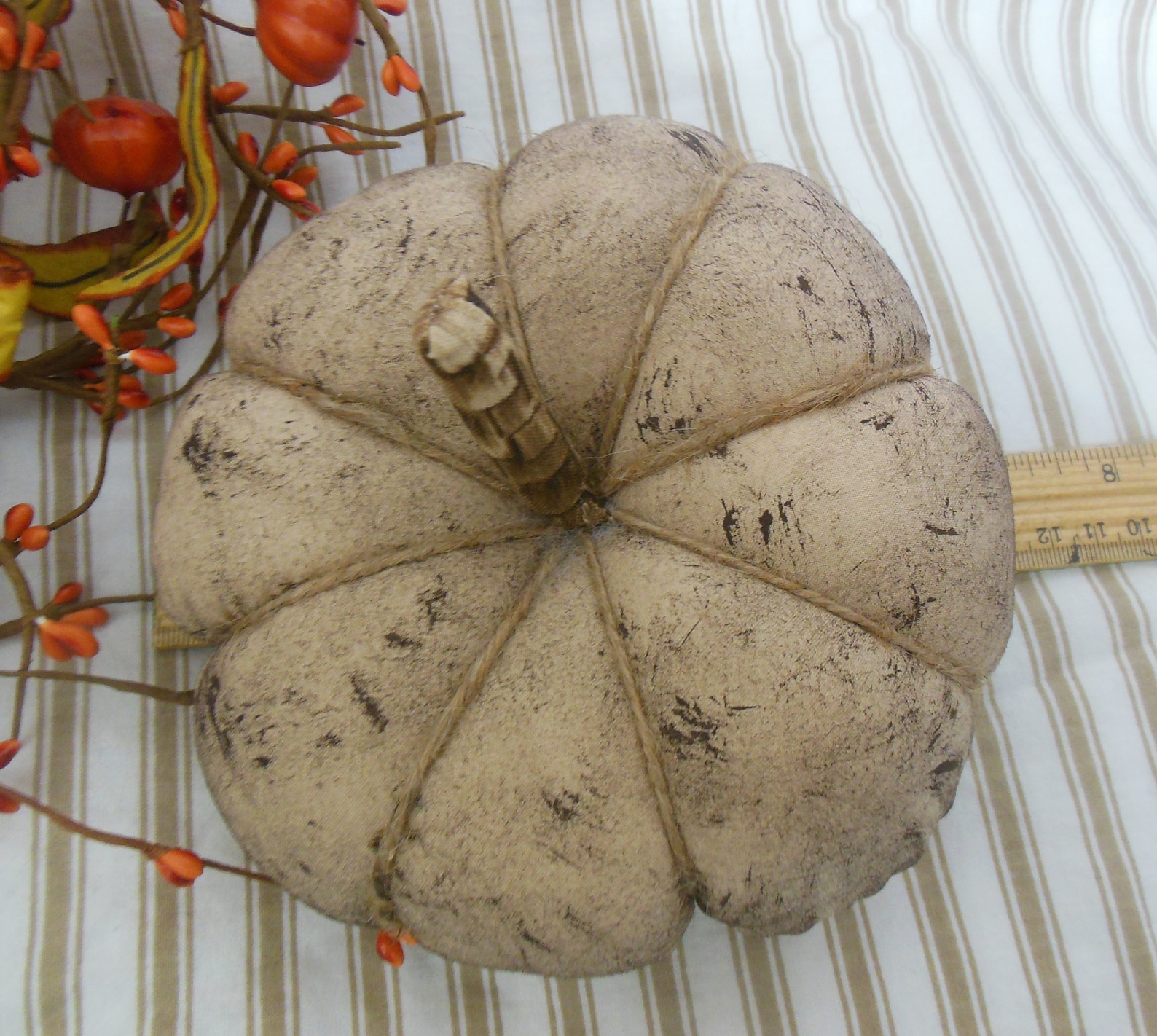 Primitive Pumpkins -set of 3-grunged up Pumpkins/early Goods/colonial ...