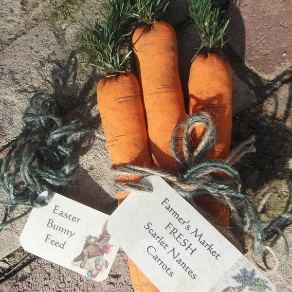 Primitive Carrots - Etsy
