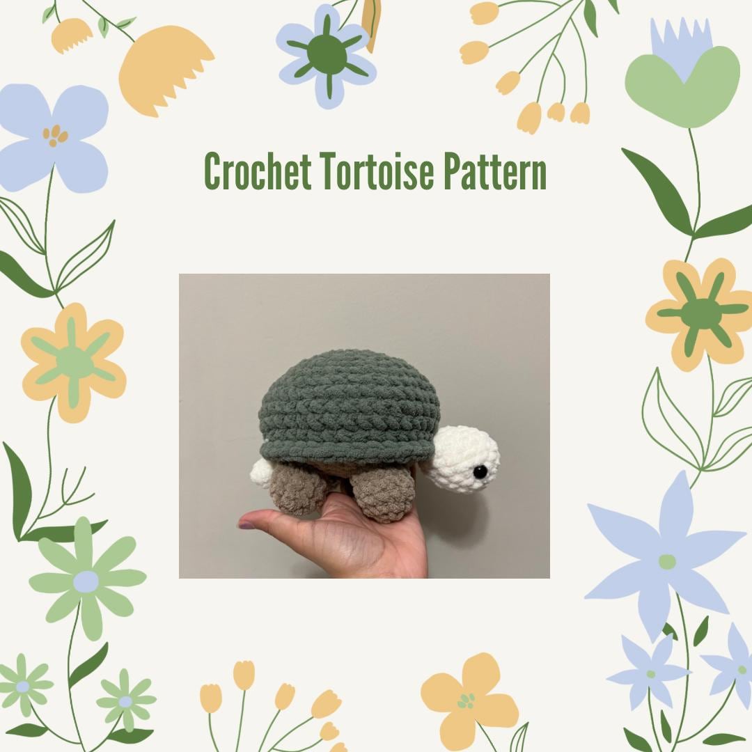 Tortoise / Turtle Crochet Pattern ozzy the Tortoise - Etsy