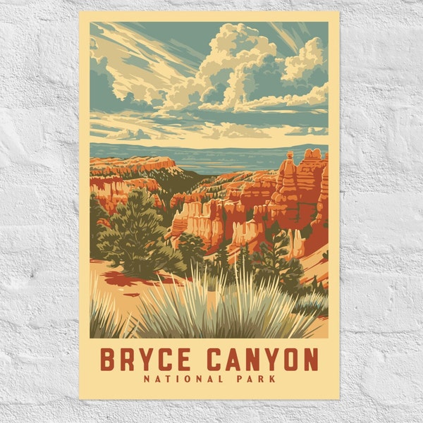 Bryce Canyon Poster - Etsy