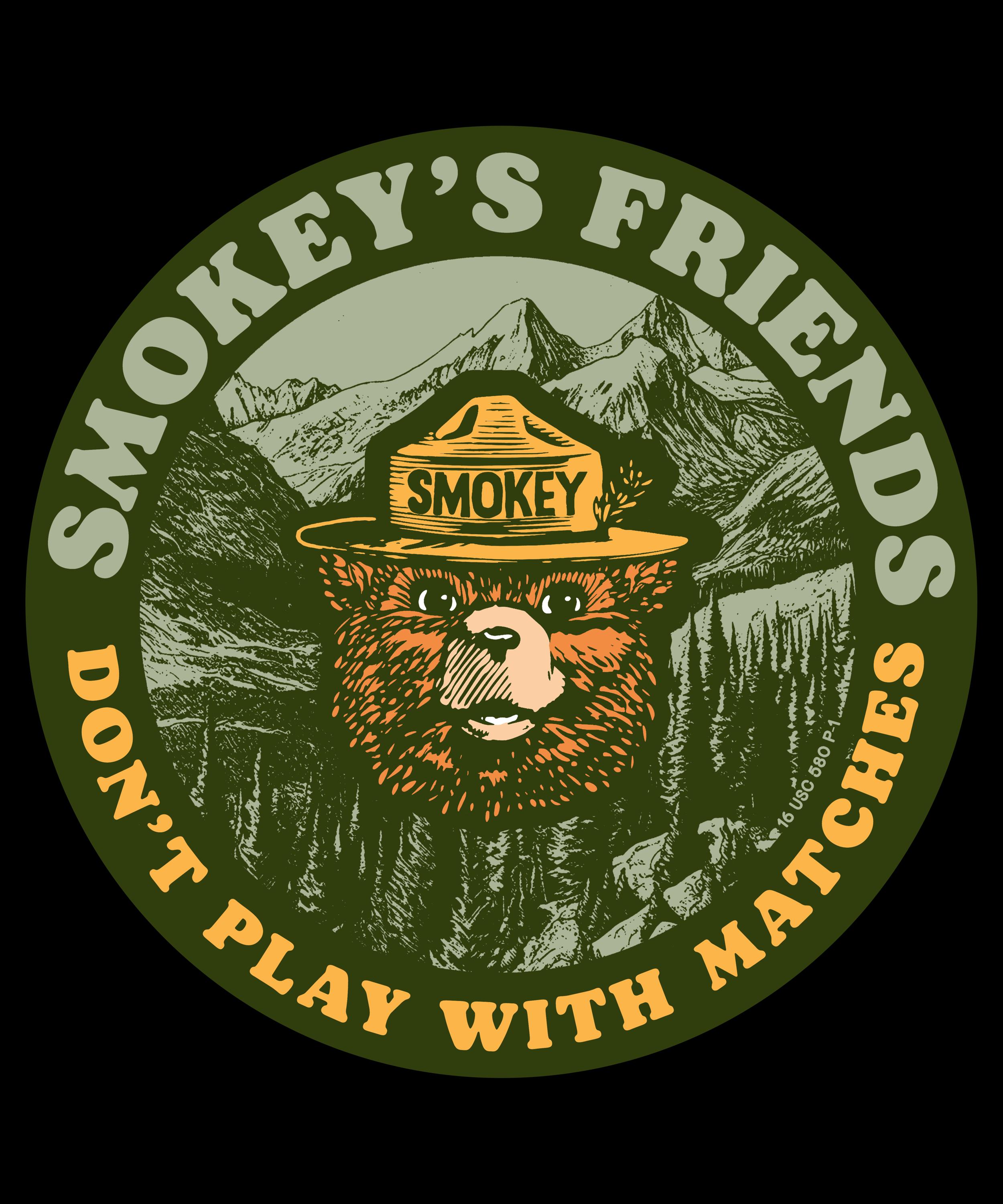 OFFICIALLY LICENSED Smokey Bear Mega-pack Vintage Classic Indoor ...