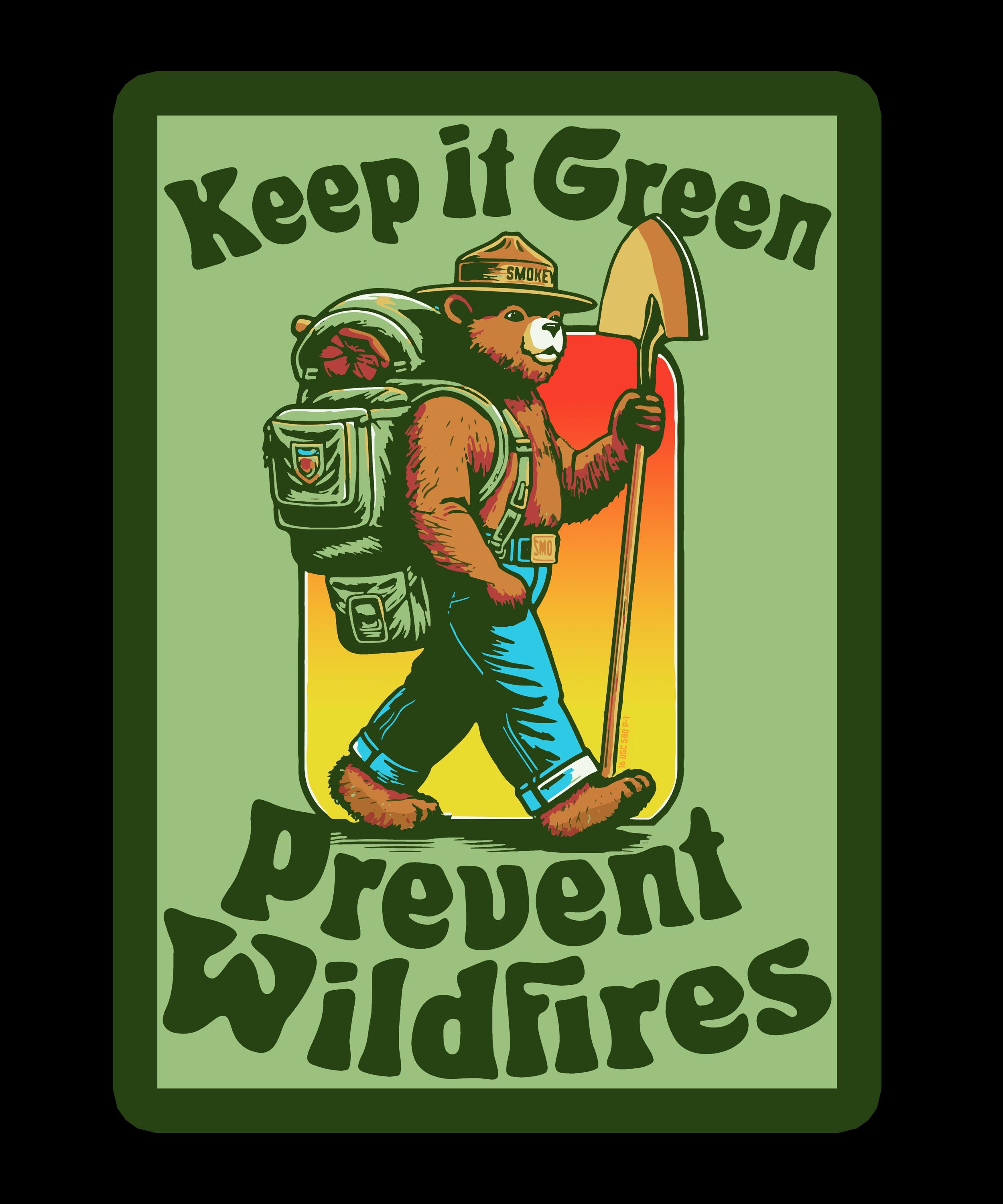 OFFICIALLY LICENSED Smokey Bear Mega-pack Vintage Classic Indoor ...