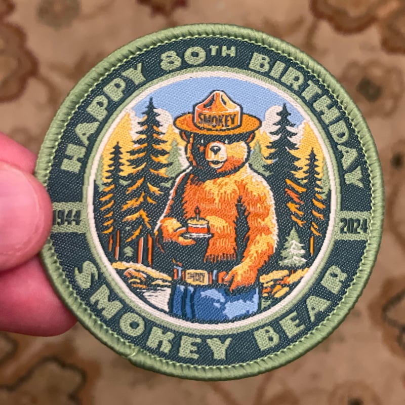 Smokey Bear Pins - Etsy