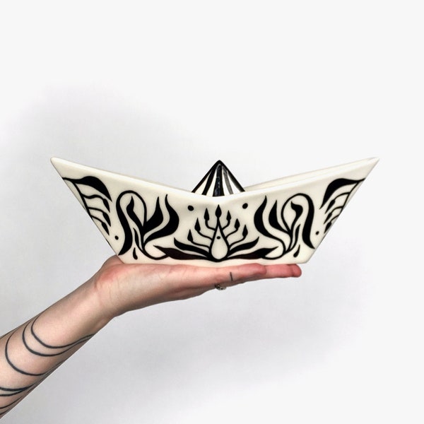 Ceramic Boat - Etsy