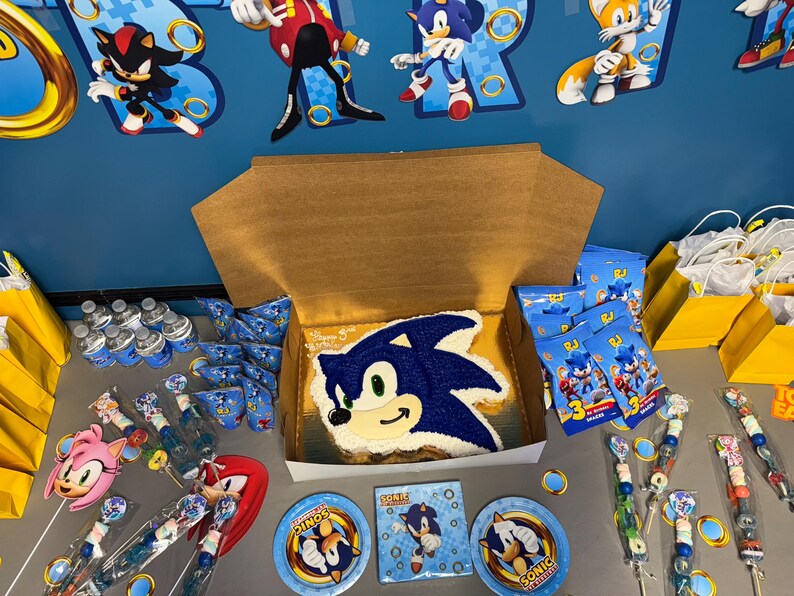 Sonic Kids Party Favors(kabobs) - Etsy