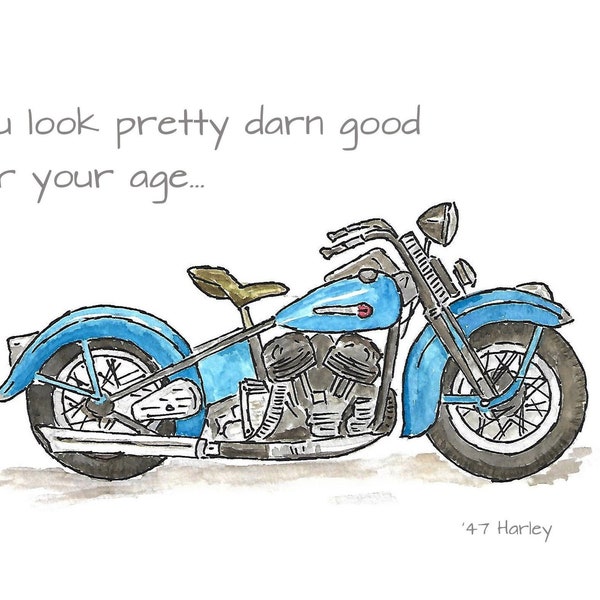 Motorcycle Cards - Etsy