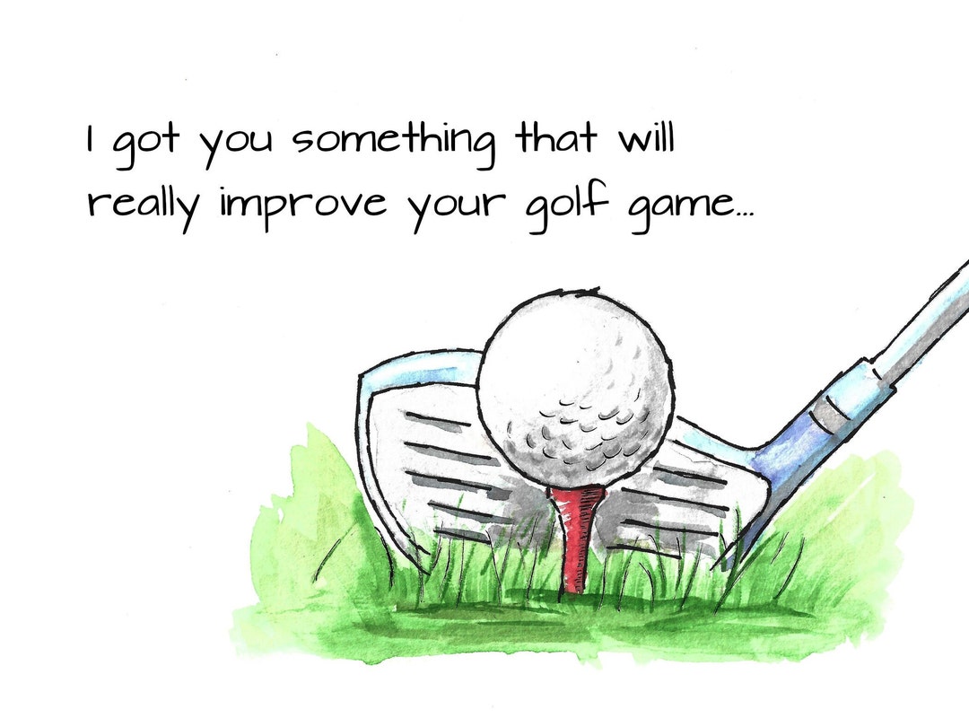 Funny Golf Card Mulligan - Etsy