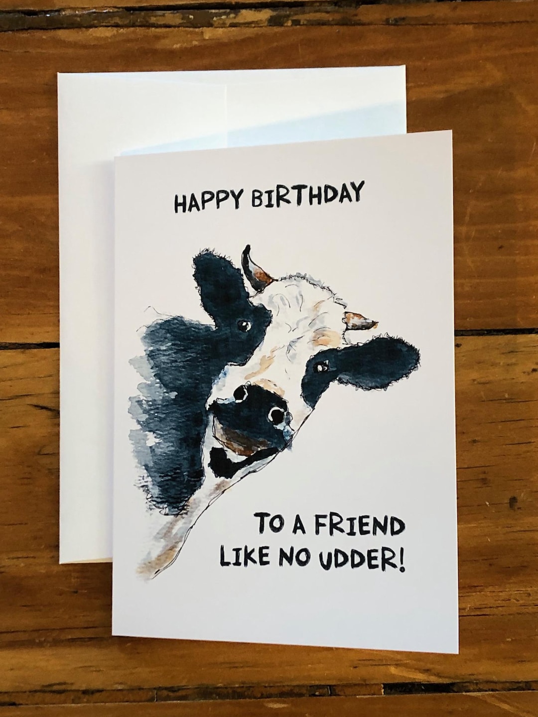 Greeting Cards | Cow Birthday Card | Funny Birthday Card | Cow Lovers ...