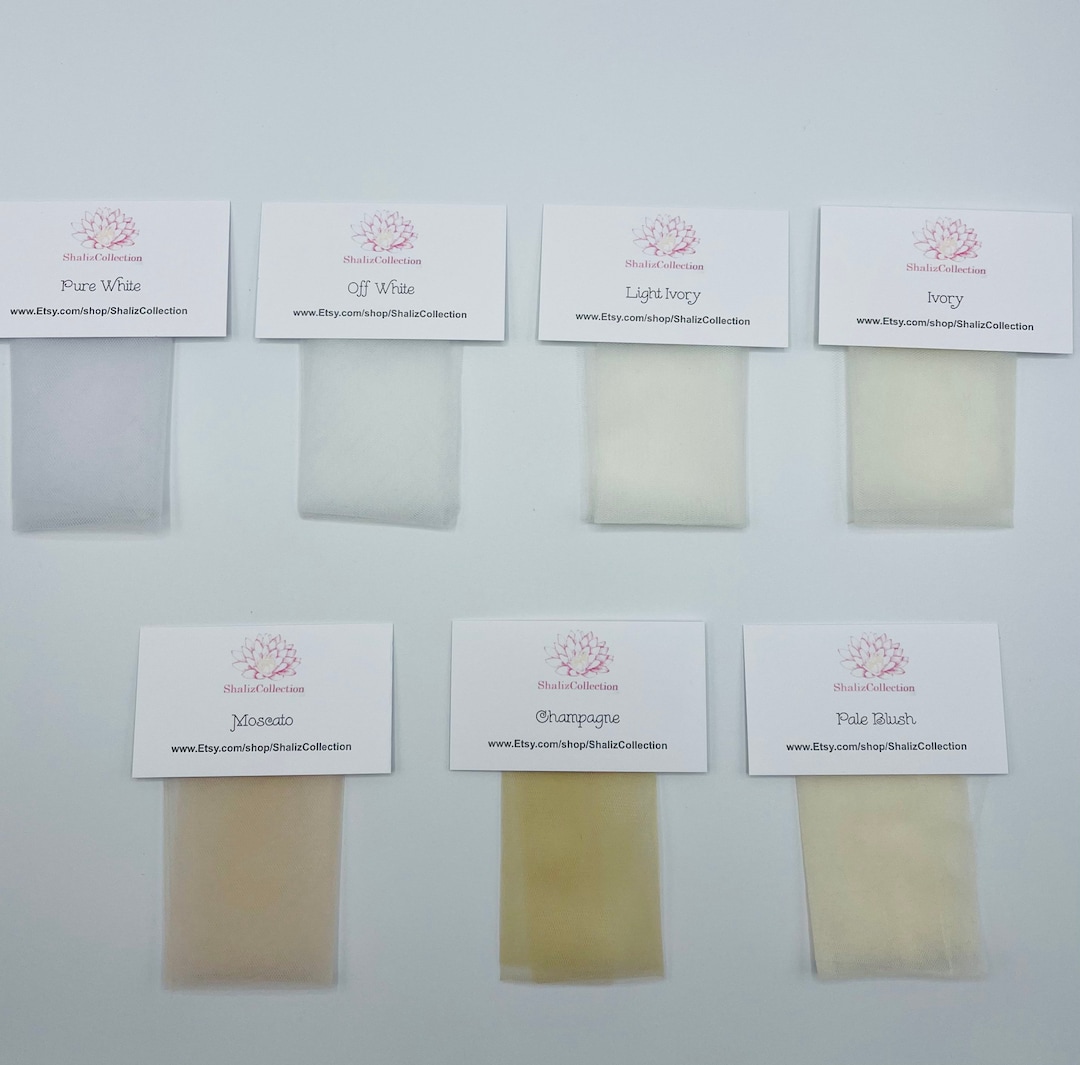 Tulle Samples for Veils, Wedding Veil, Bridal Veil, Beaded Veil ...