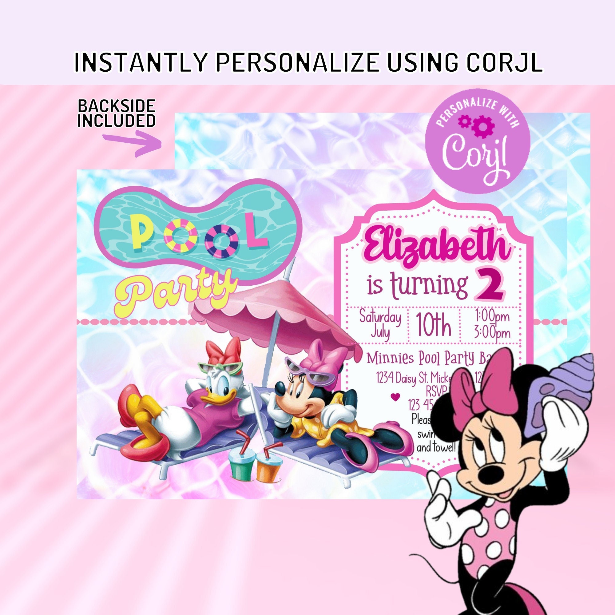 Minnie Mouse Swimming Pool